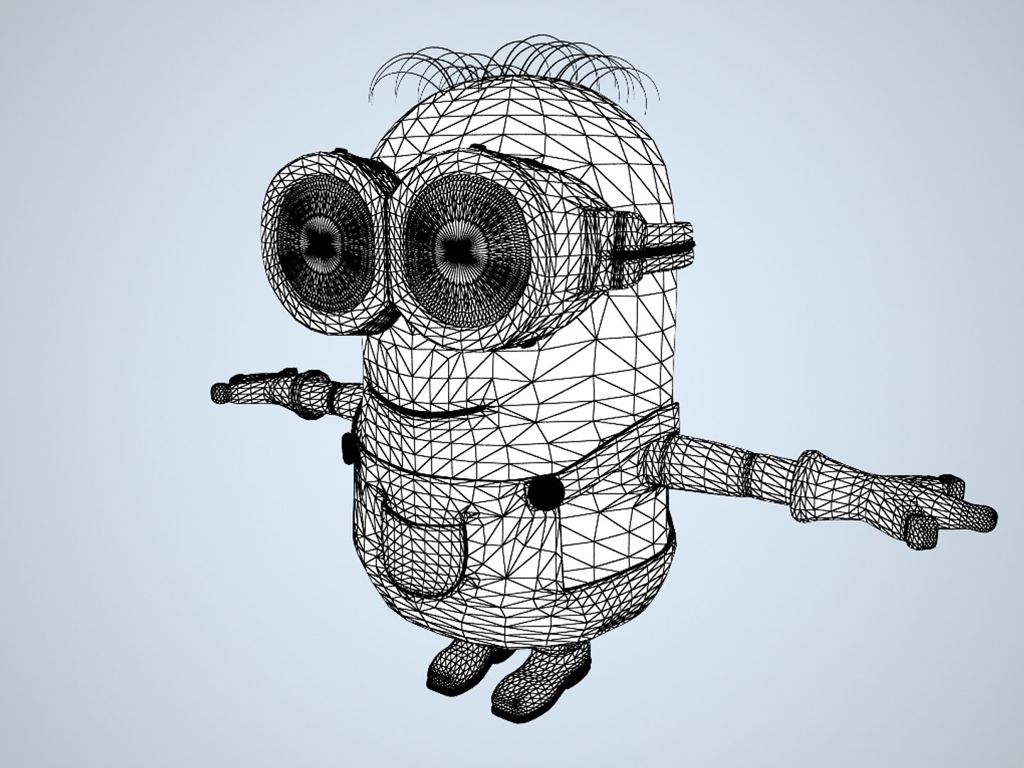 3d Minion Rigged - Model