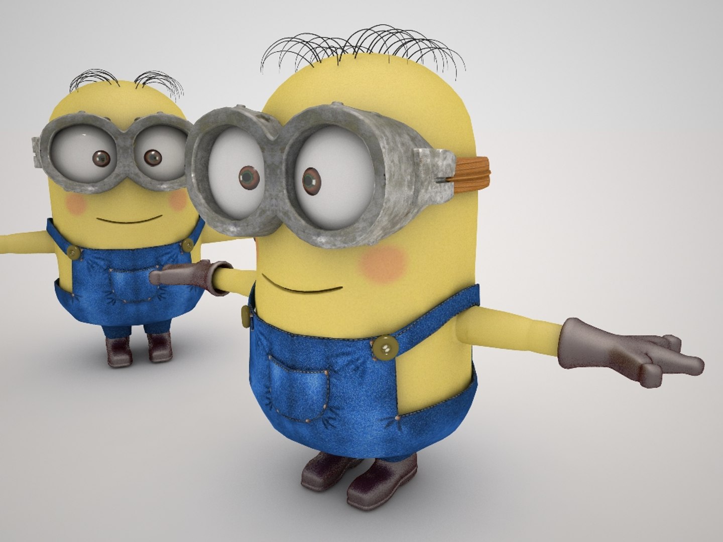 3d Minion Rigged - Model
