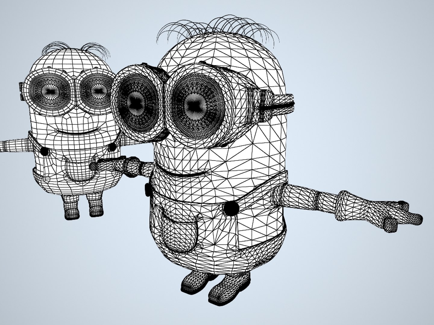 3d Minion Rigged - Model