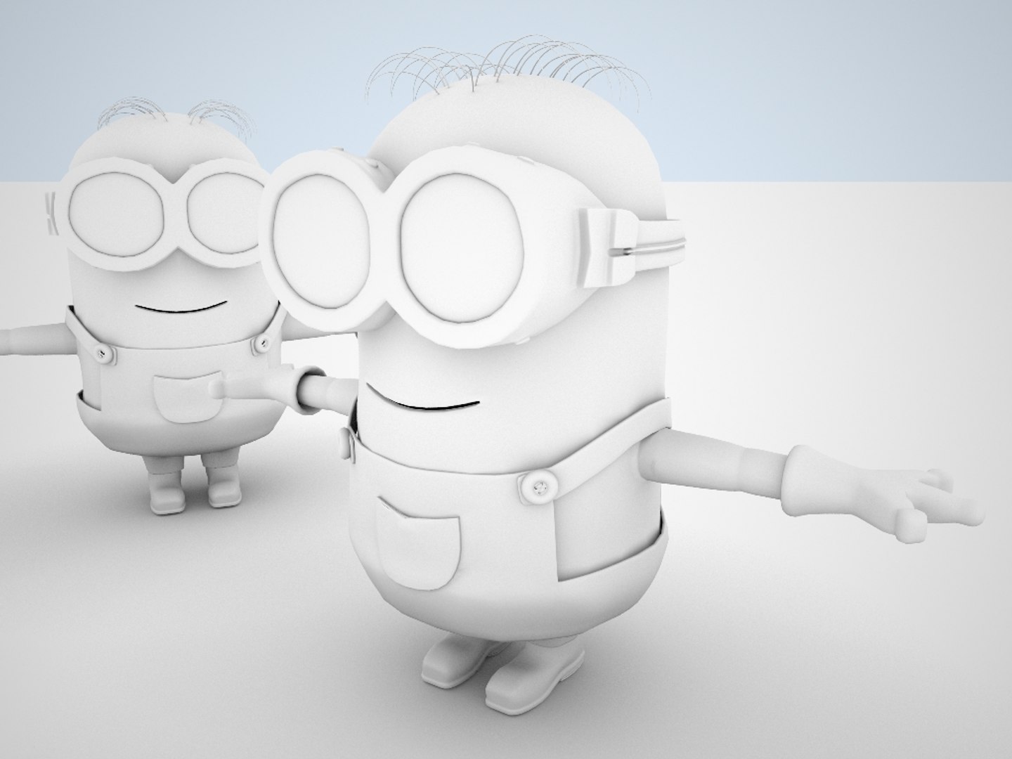3d Minion Rigged - Model