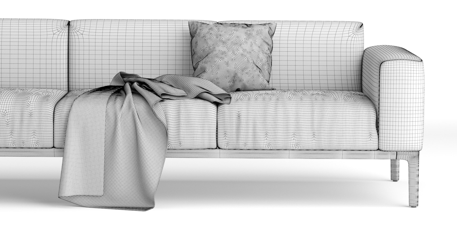 Corona Sofa 3D Model - TurboSquid 1579947