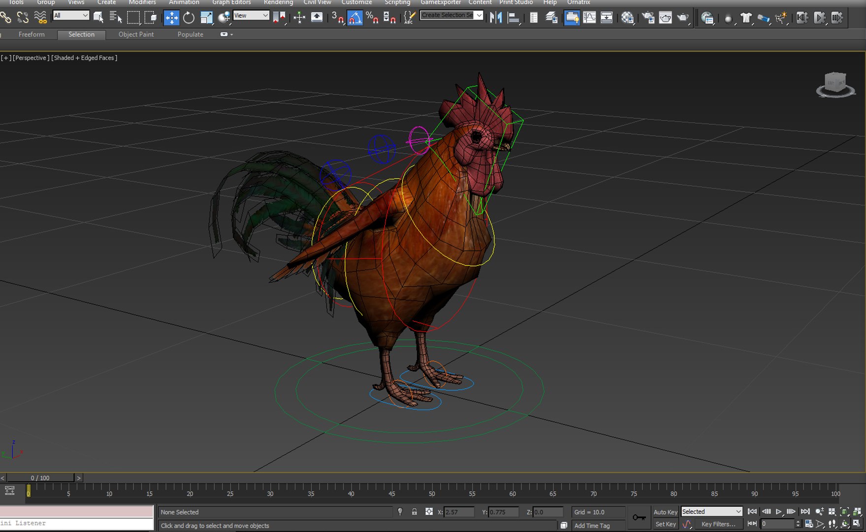 Chicken Rigged 3D Model - TurboSquid 1313196