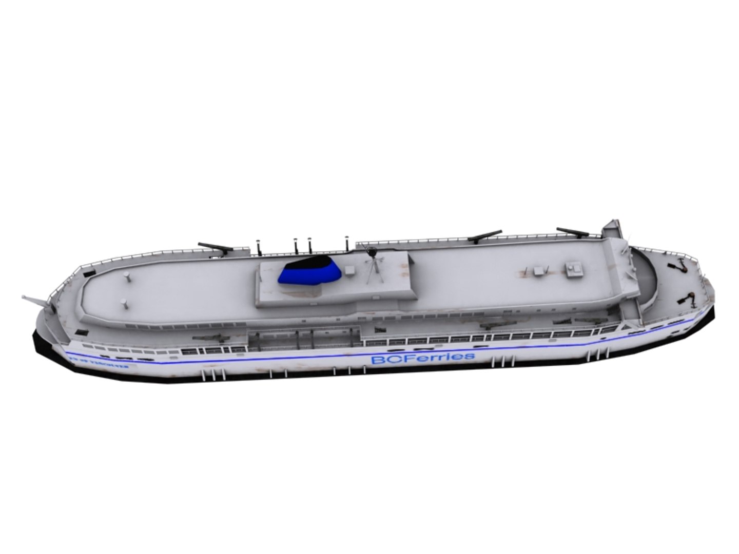 3d Ferries Model