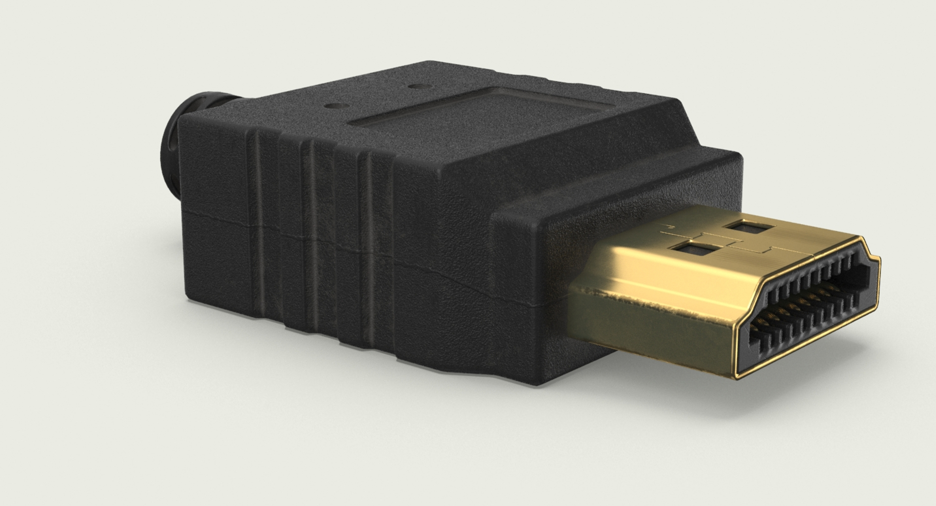 Hdmi-plug-and-port---plug 3D Model - TurboSquid 1160453