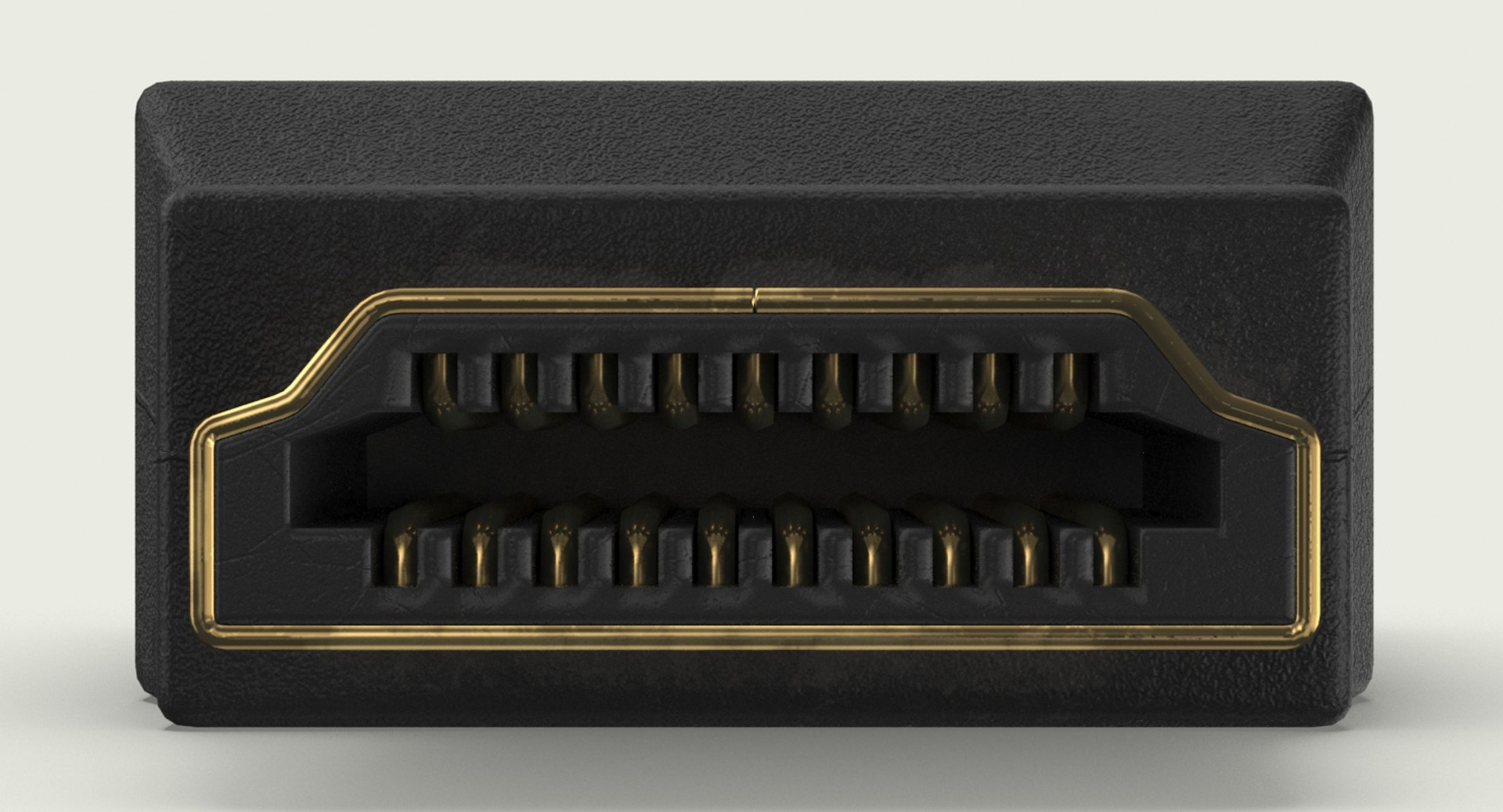 Hdmi-plug-and-port---plug 3D Model - TurboSquid 1160453