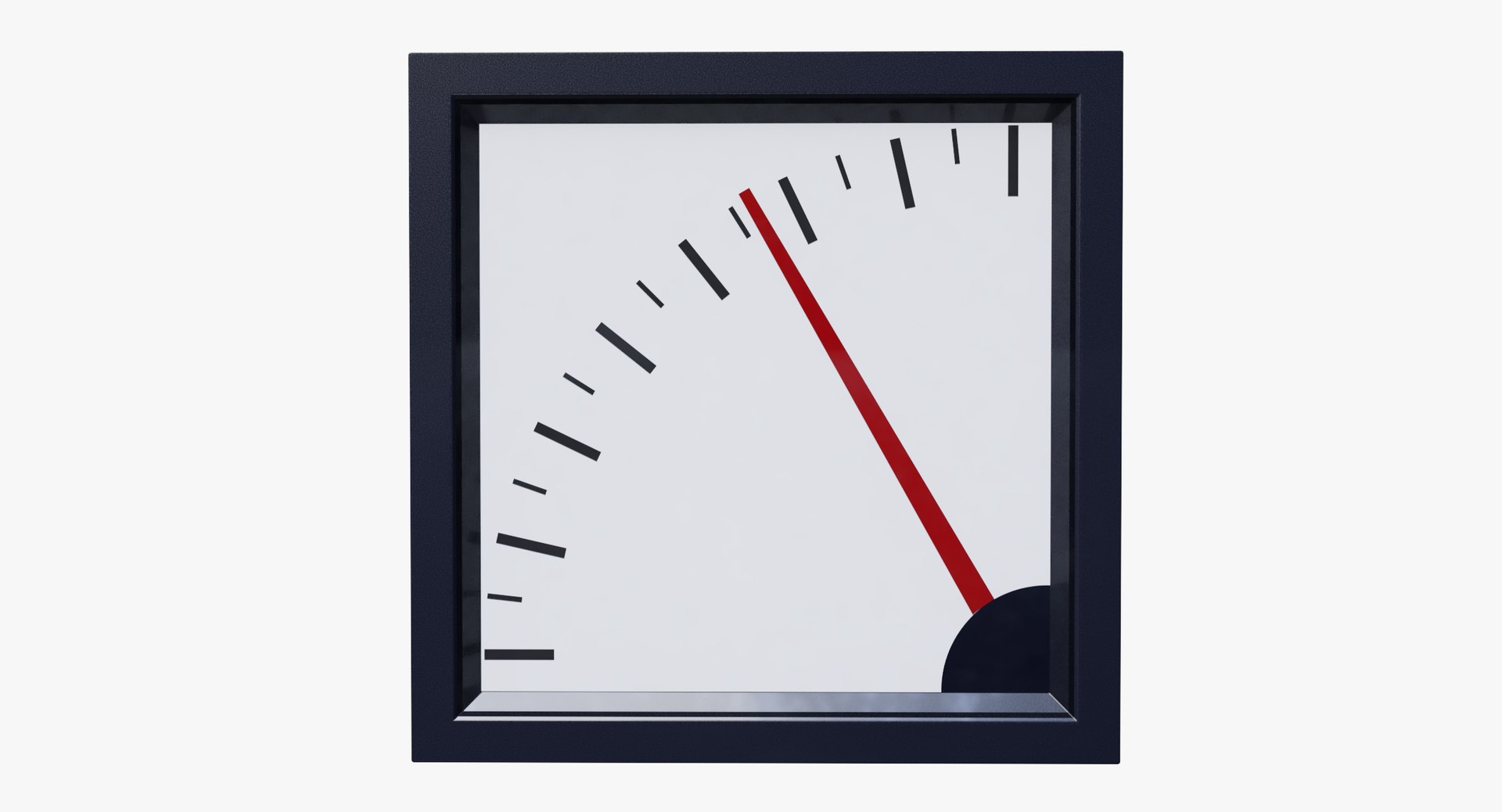 Square Analog Gauges Procedurally 3D Model - TurboSquid 1421011