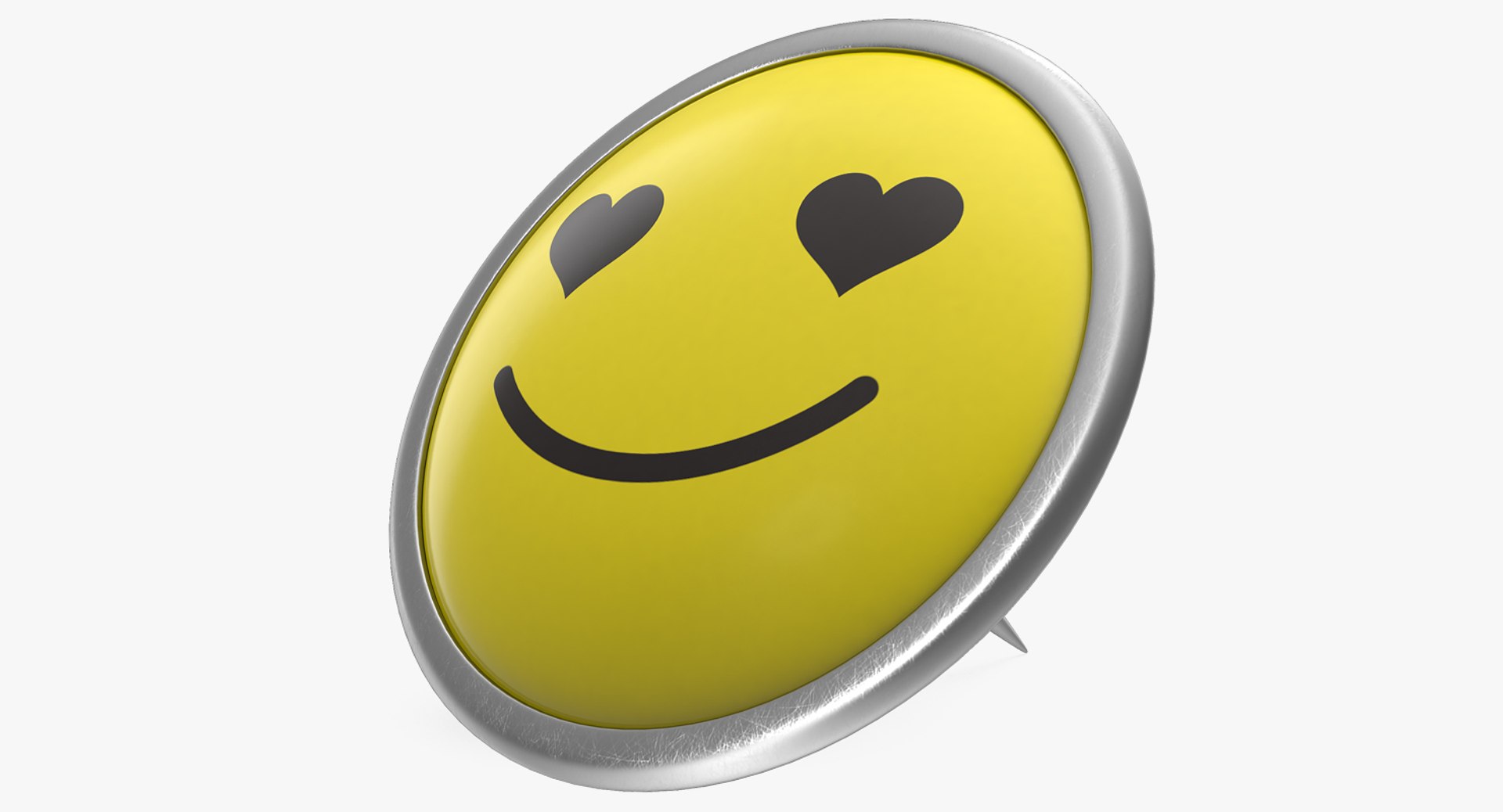 3D Love Face Push Pin Model - TurboSquid 1425074