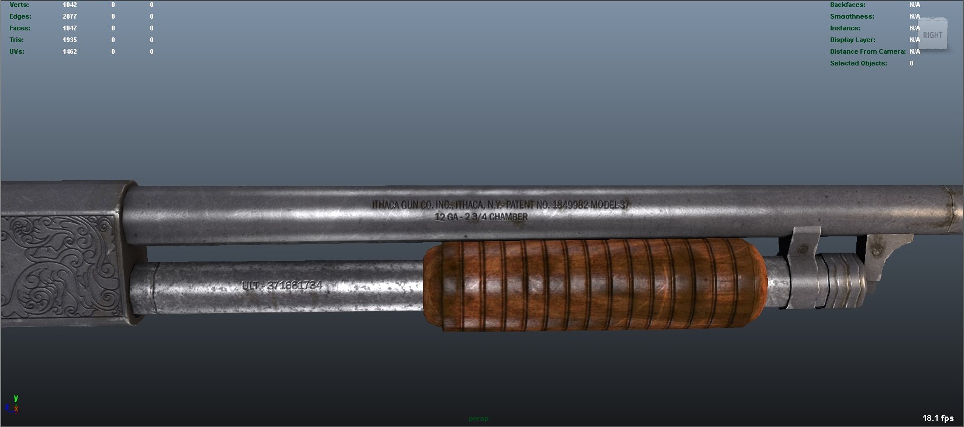 3d model of ithaca m37