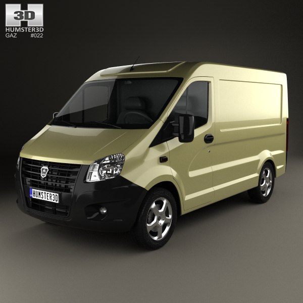 modelo 3d GAZ Sobol Next Panel Van 2013 - TurboSquid 1167344