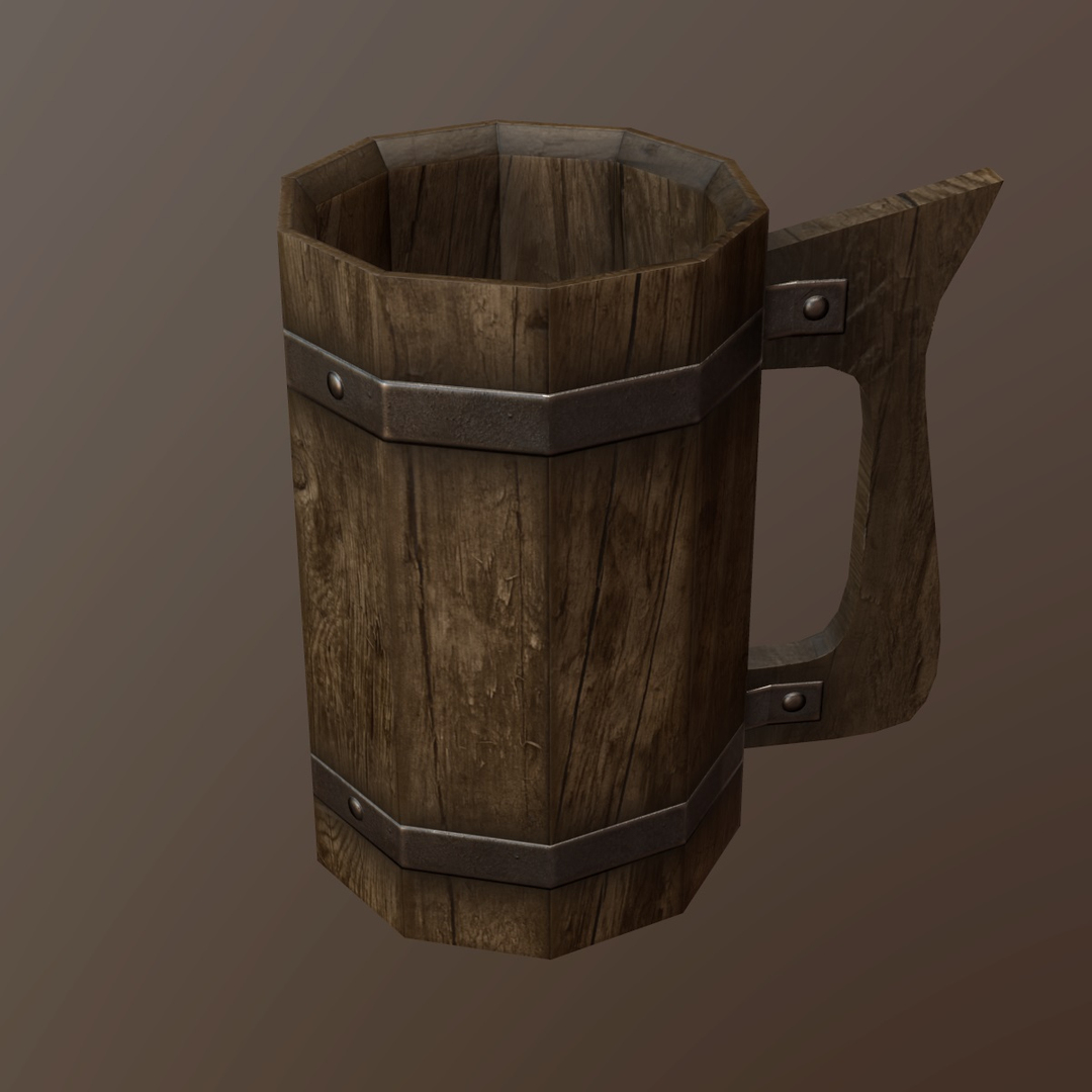 Wooden Tankard Max