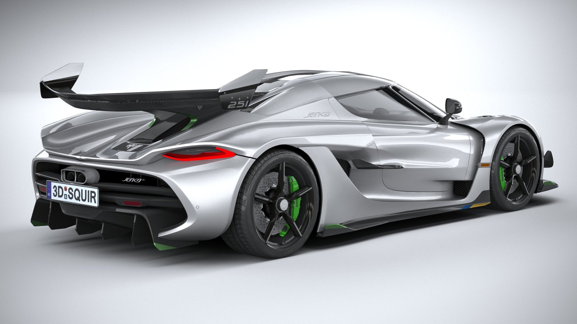 Koenigsegg Jesko 2020 3D Model - TurboSquid 1568452