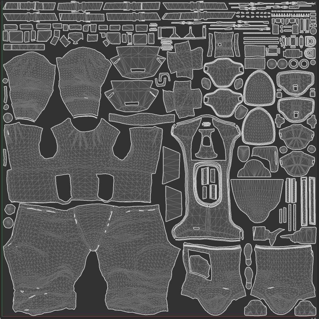 3D Scout Trooper Rigged Unwrapped - TurboSquid 2038894