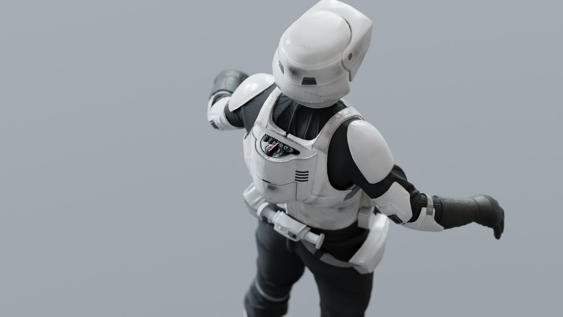 3D Scout Trooper Rigged Unwrapped - TurboSquid 2038894