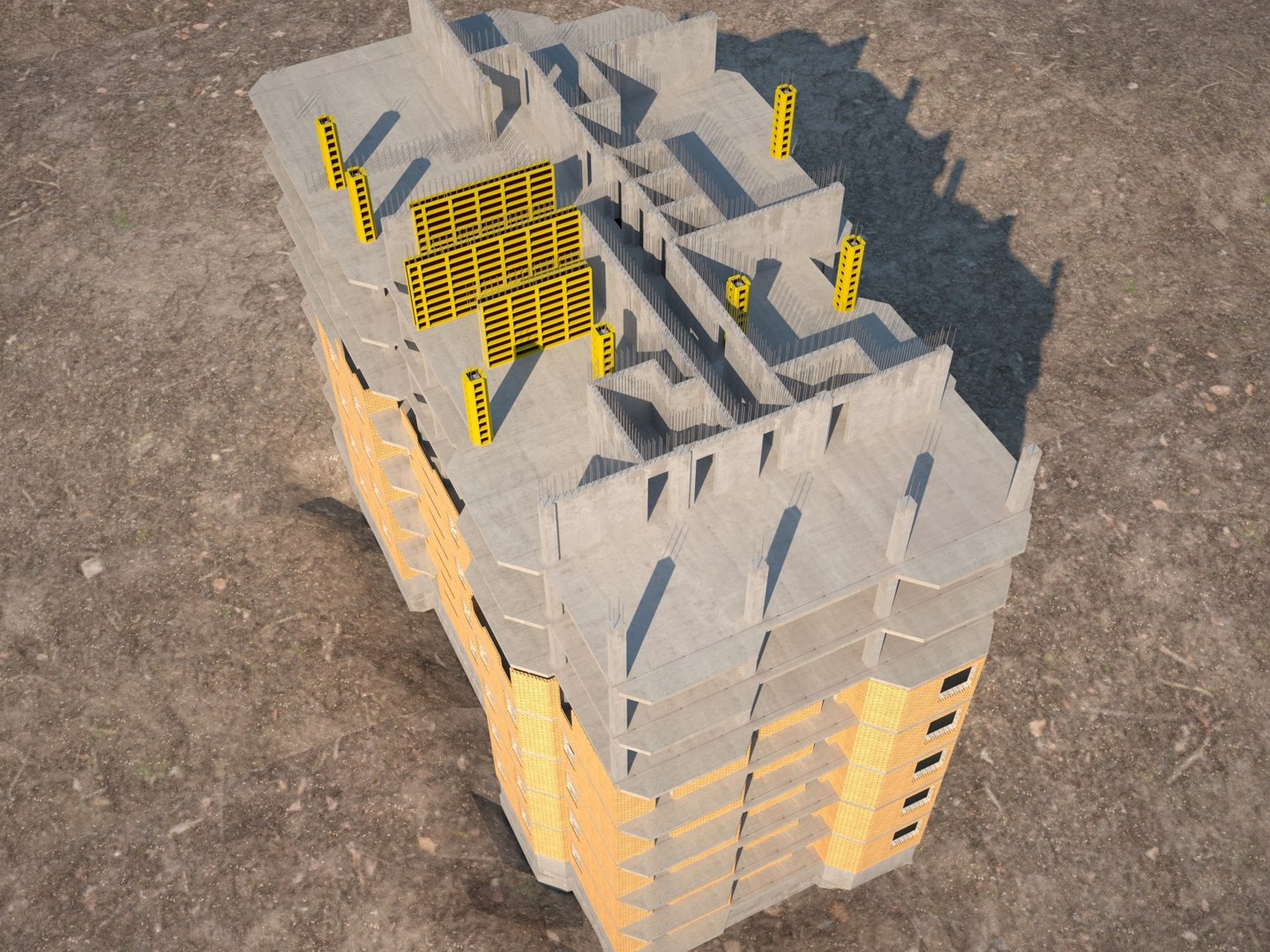 3d Construction Site Model