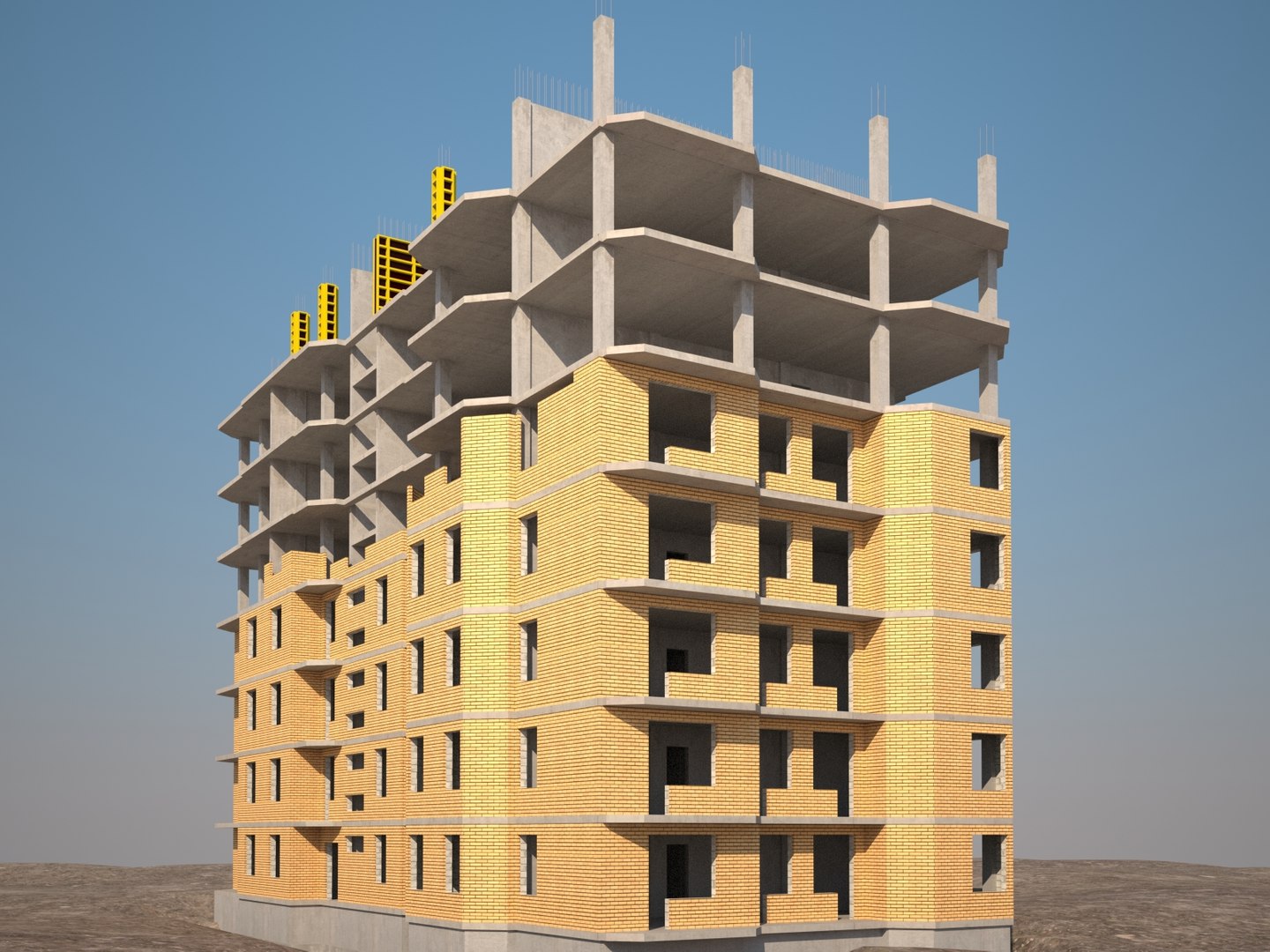3d Construction Site Model