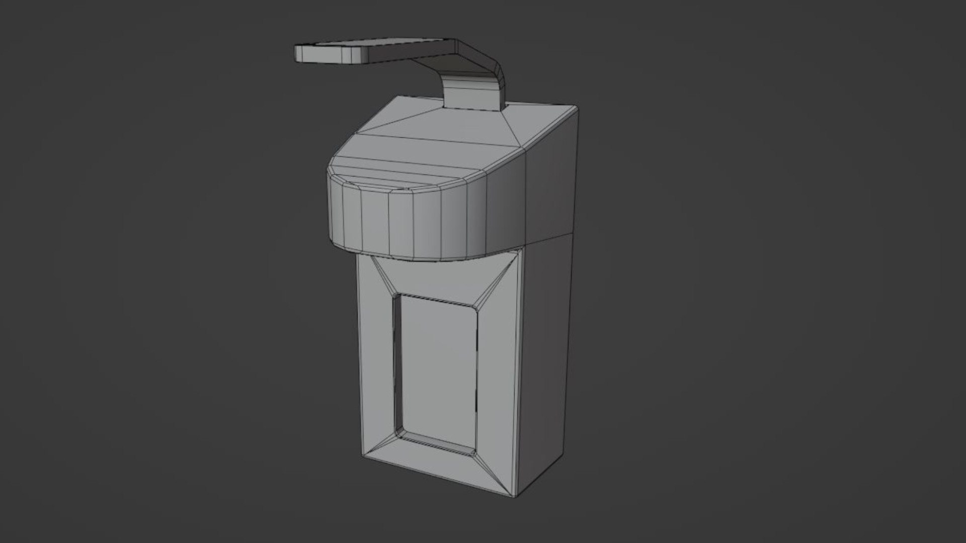 Disinfectant Dispenser 3D Model - TurboSquid 2241267