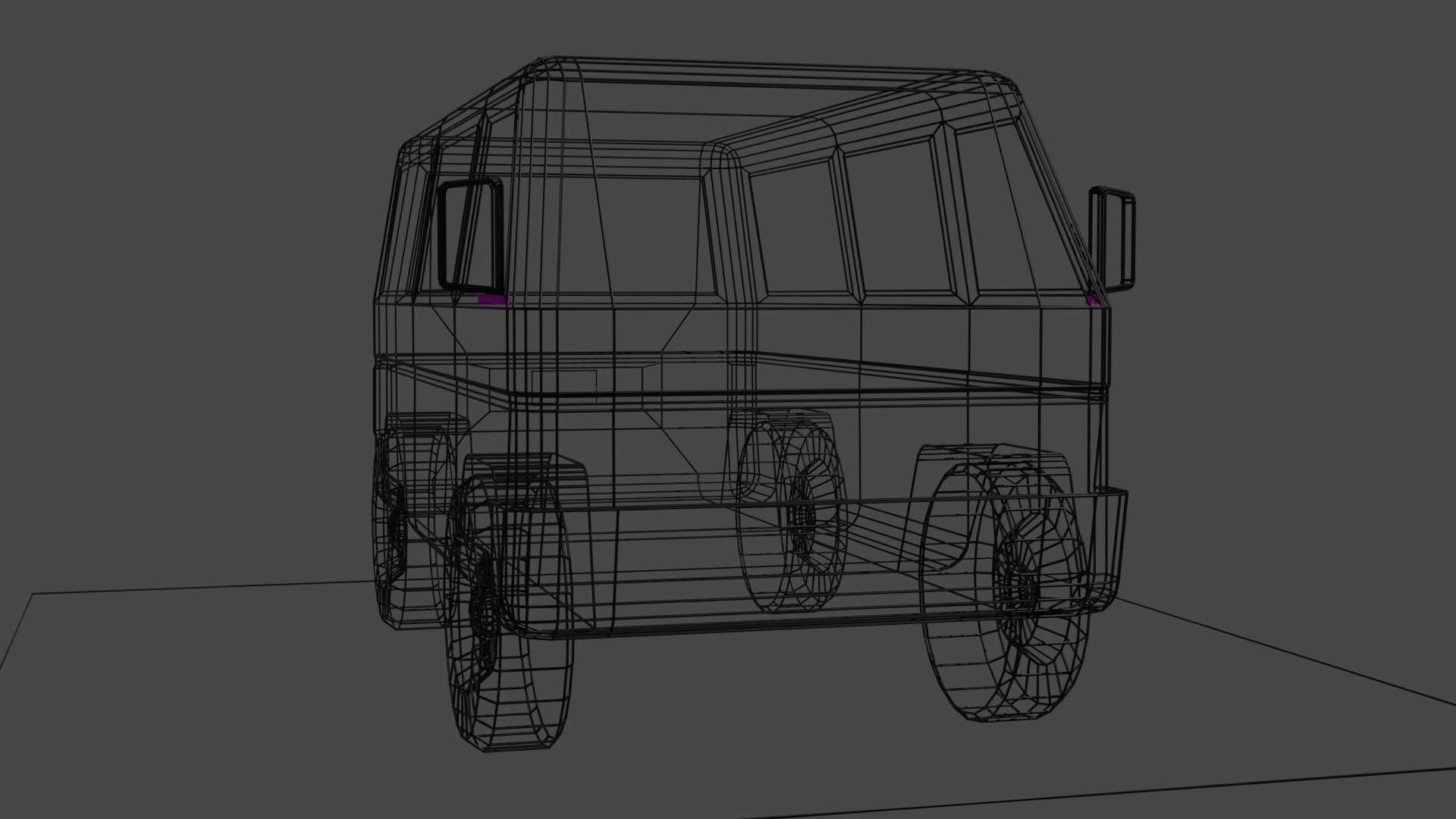 3D Nissan Van Matatu Low-Poly Model - TurboSquid 1976843