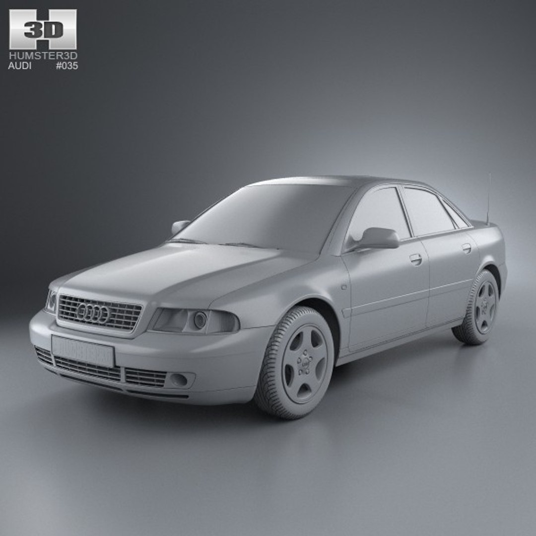 3d Model Audi A4 Sedan