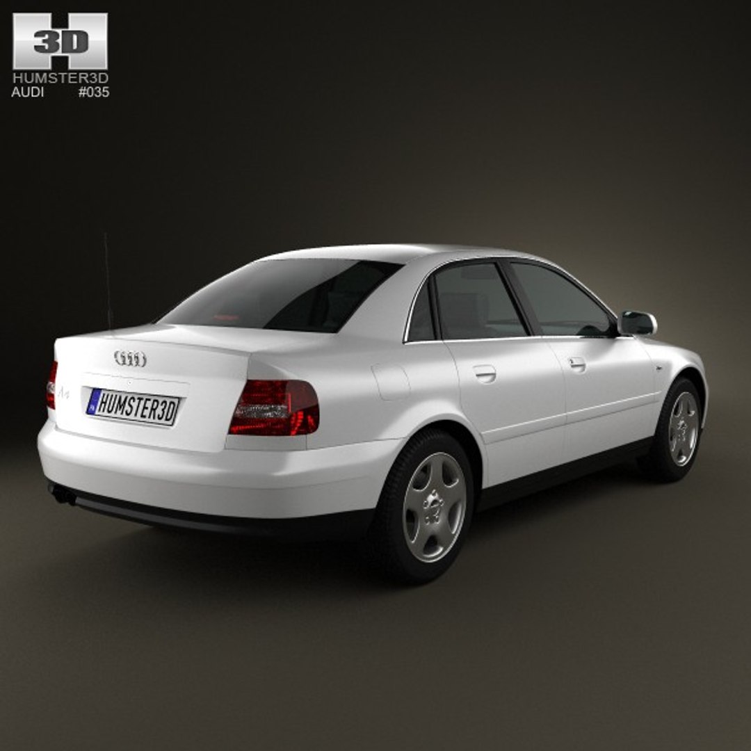 3d Model Audi A4 Sedan