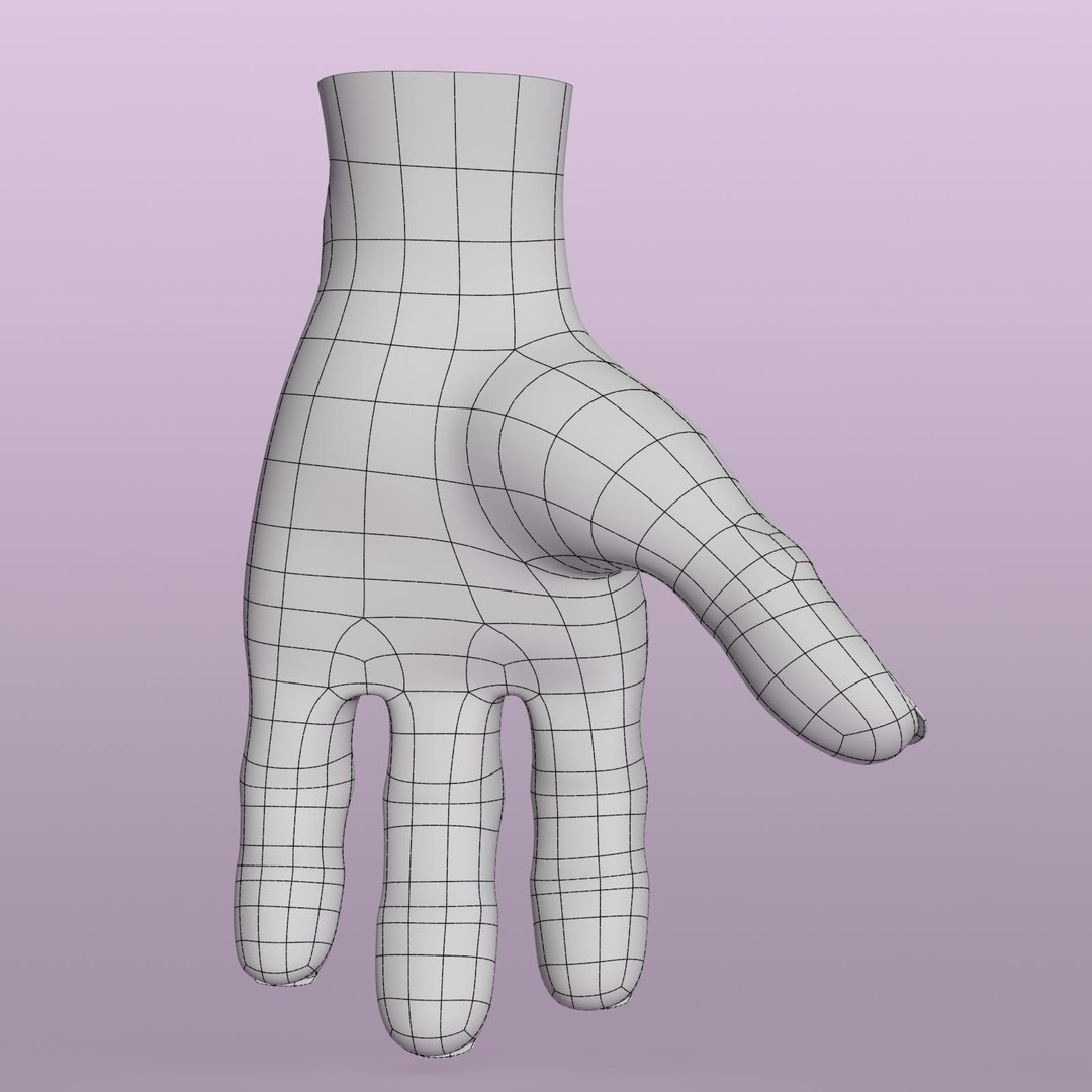Creature Hand 3d Max