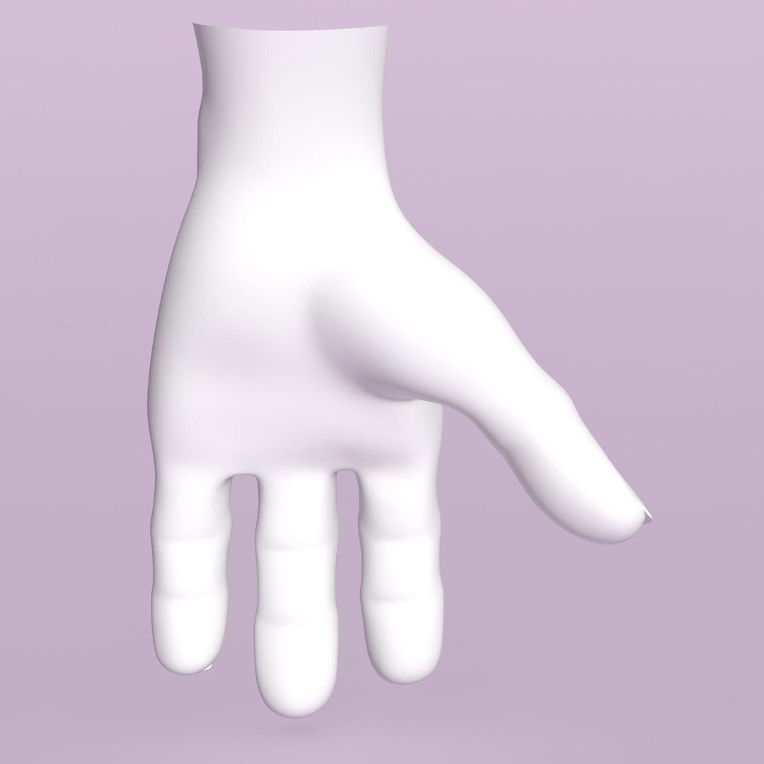 Creature Hand 3d Max