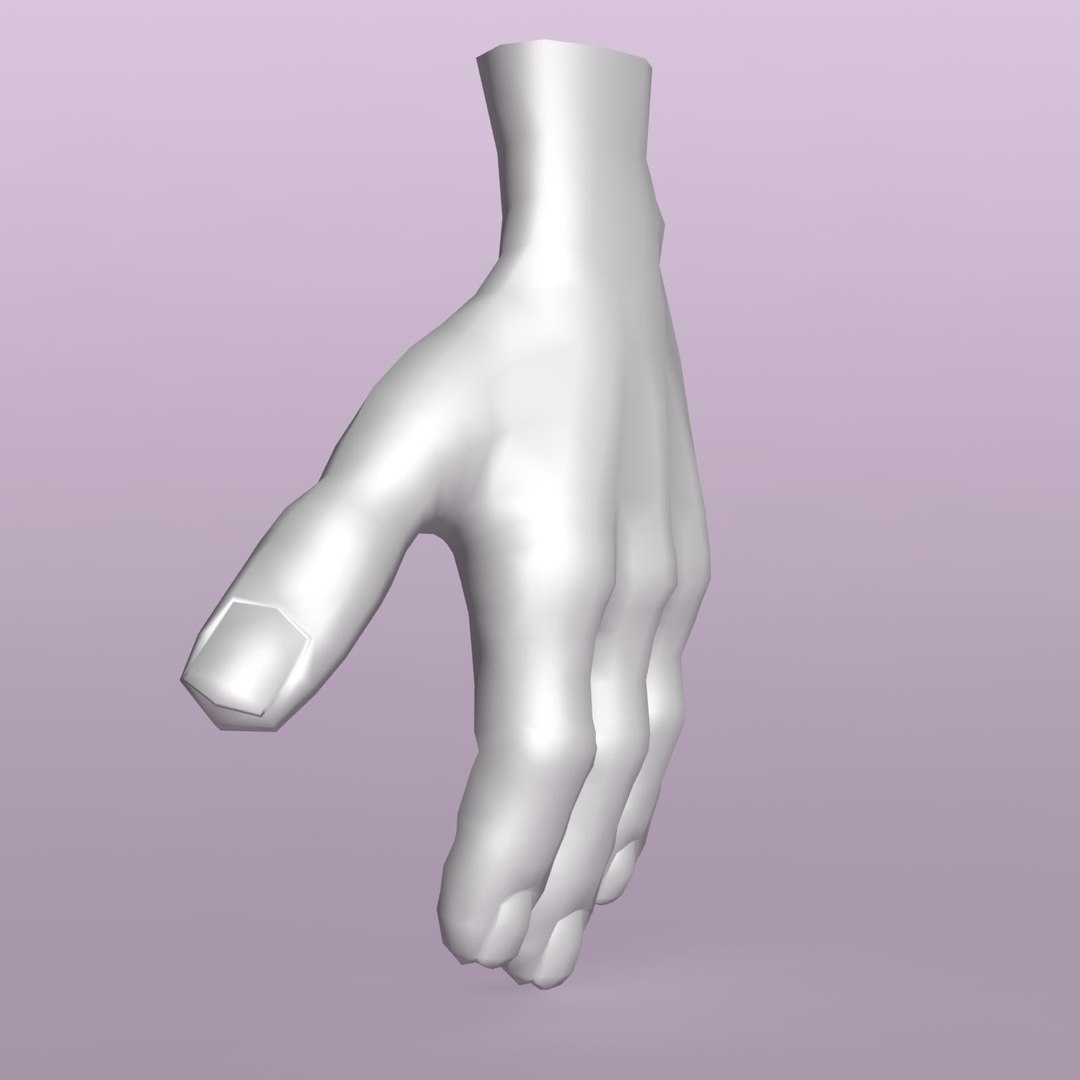 Creature Hand 3d Max