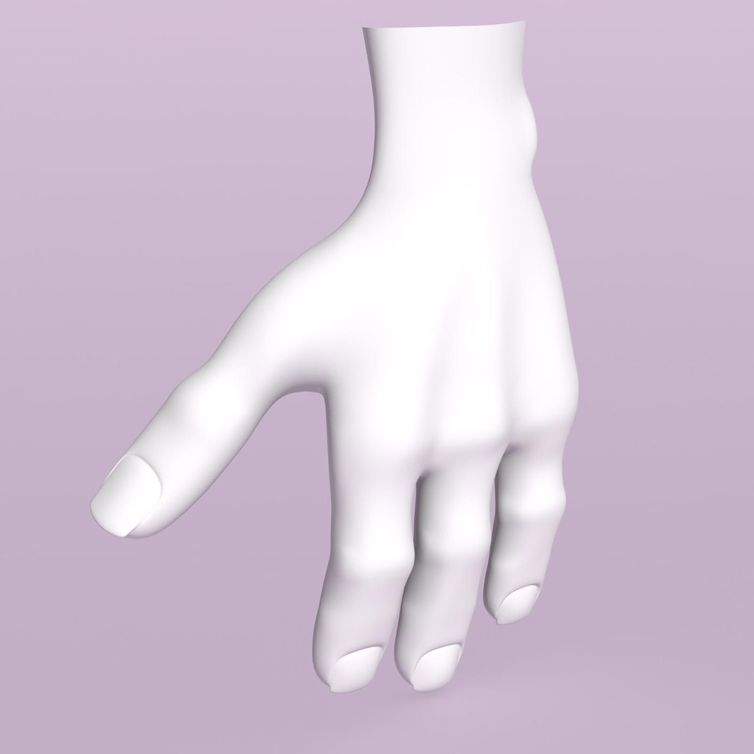 Creature Hand 3d Max