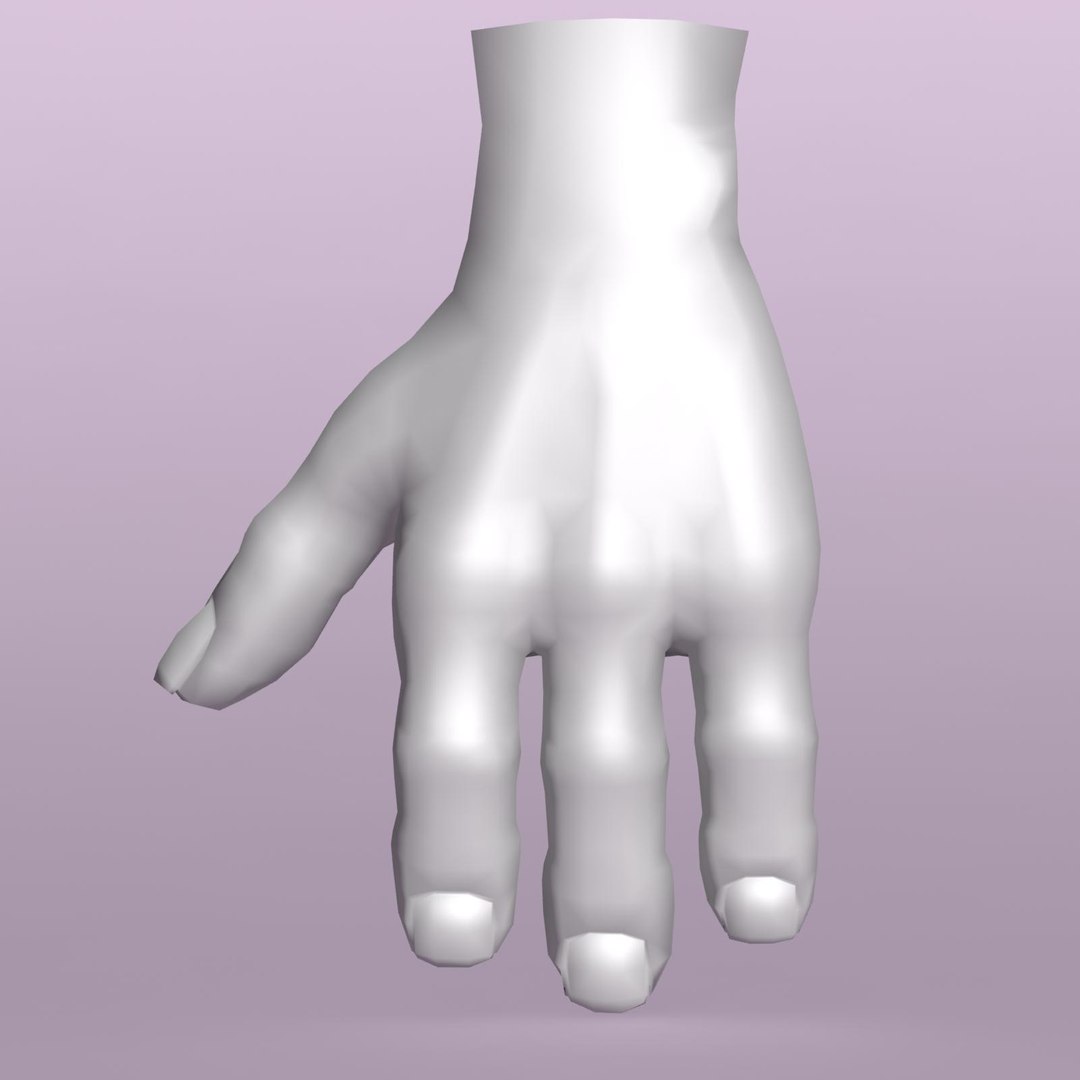 Creature Hand 3d Max