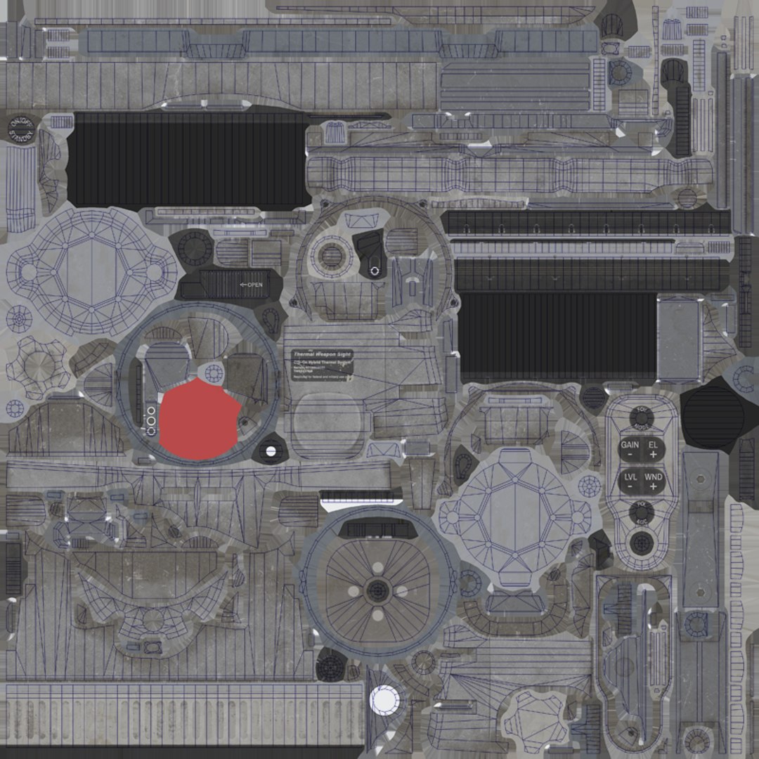 3d Thermal Sight Rifles