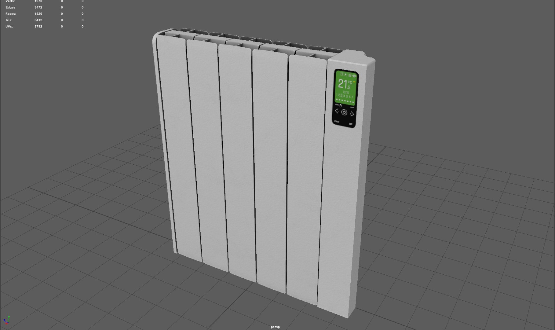 Electric Heater 3D - TurboSquid 1805852