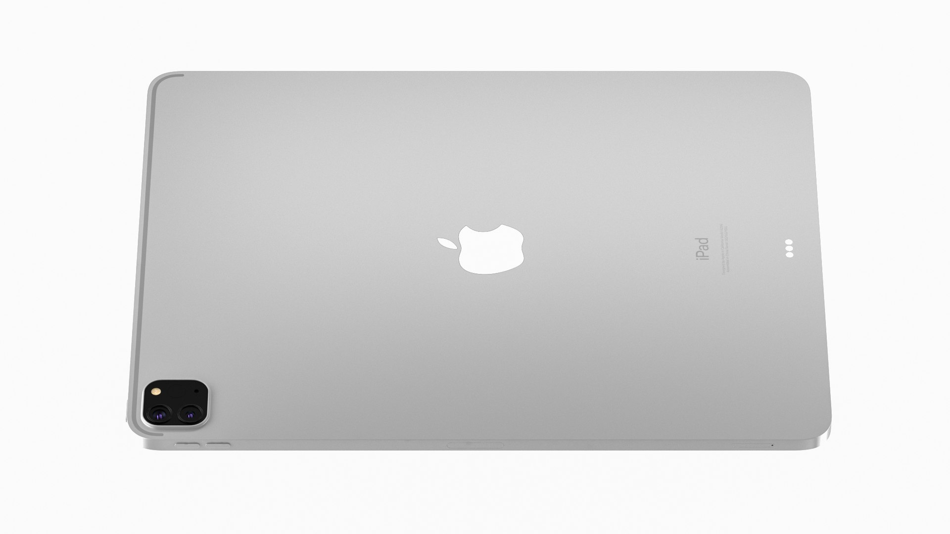 3D Apple IPad Pro 12 2021 Silver - TurboSquid 2080679