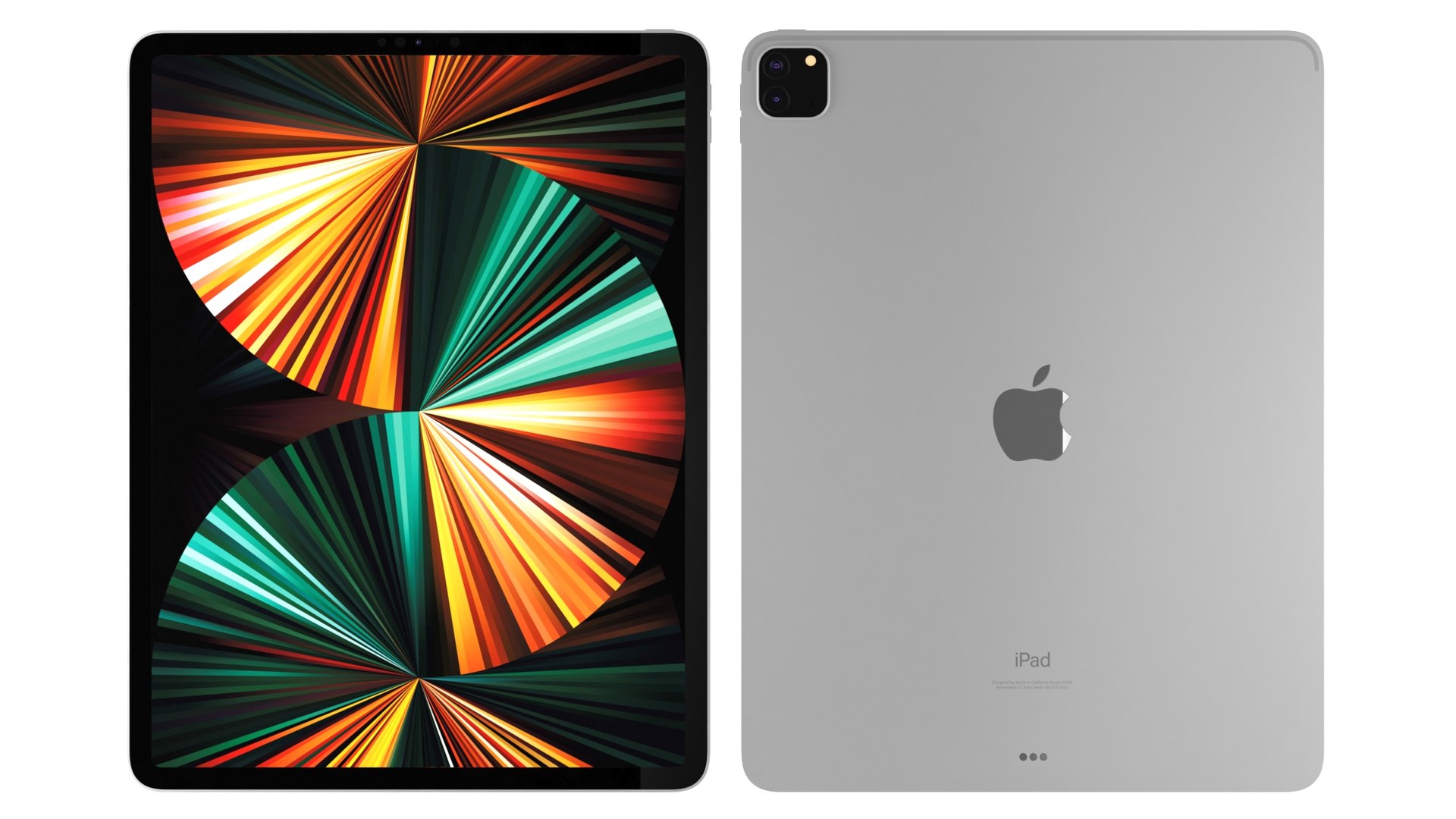 3D Apple iPad Pro 12 2021 Silver - TurboSquid 2080679