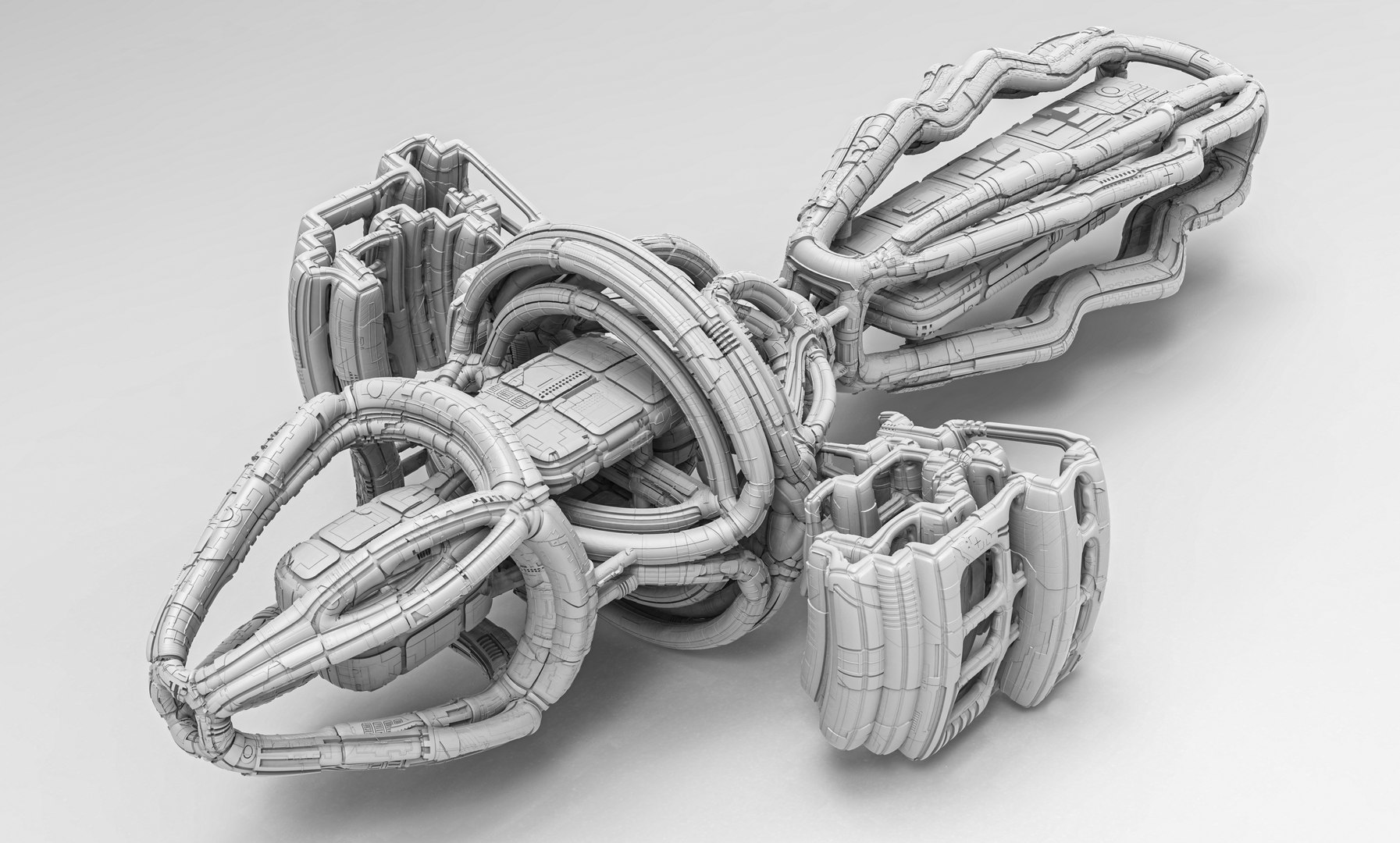 Space Equipment Node 00229 3D Model - TurboSquid 2215545