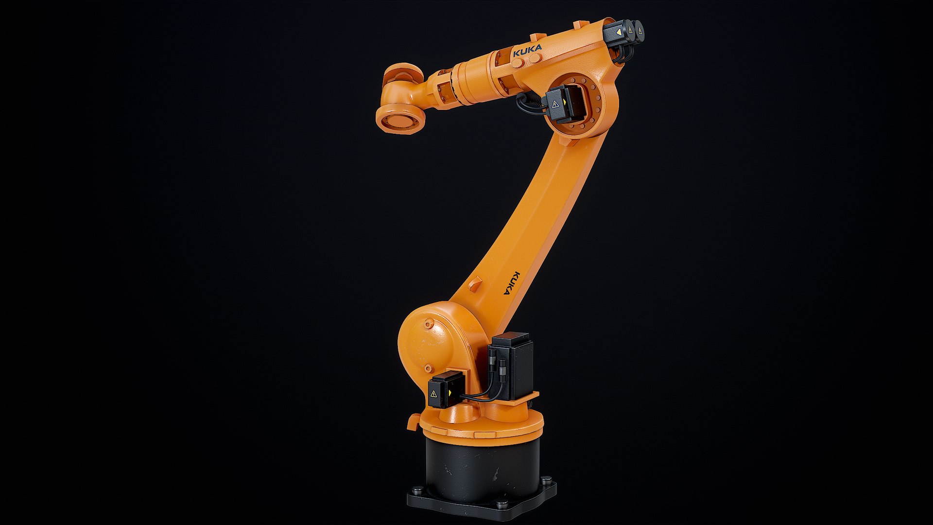 3D Industrial Robot Kuka KR12 Rigged PBR - TurboSquid 2047851