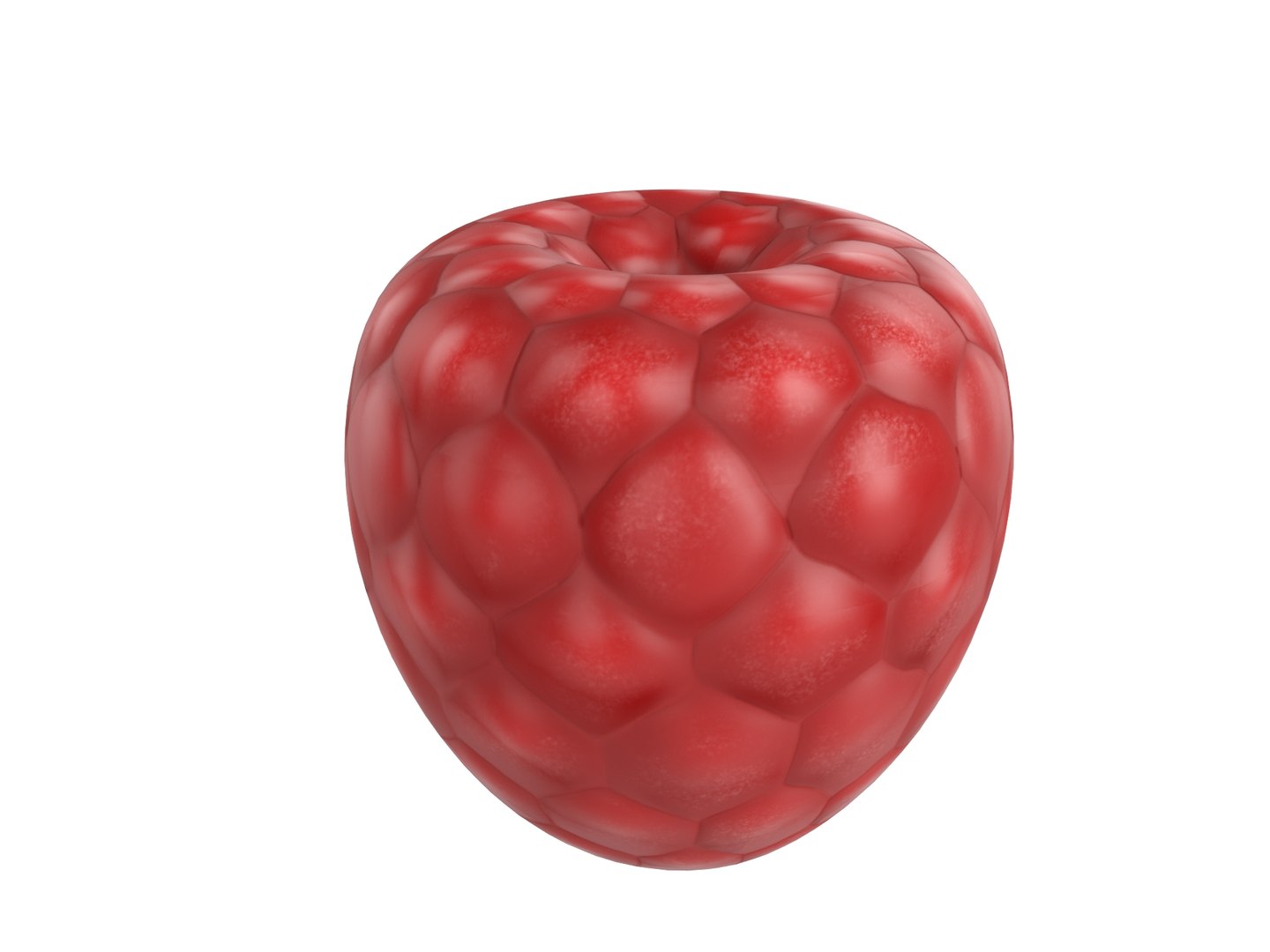 3D Rasberry Cartoon - TurboSquid 1494103