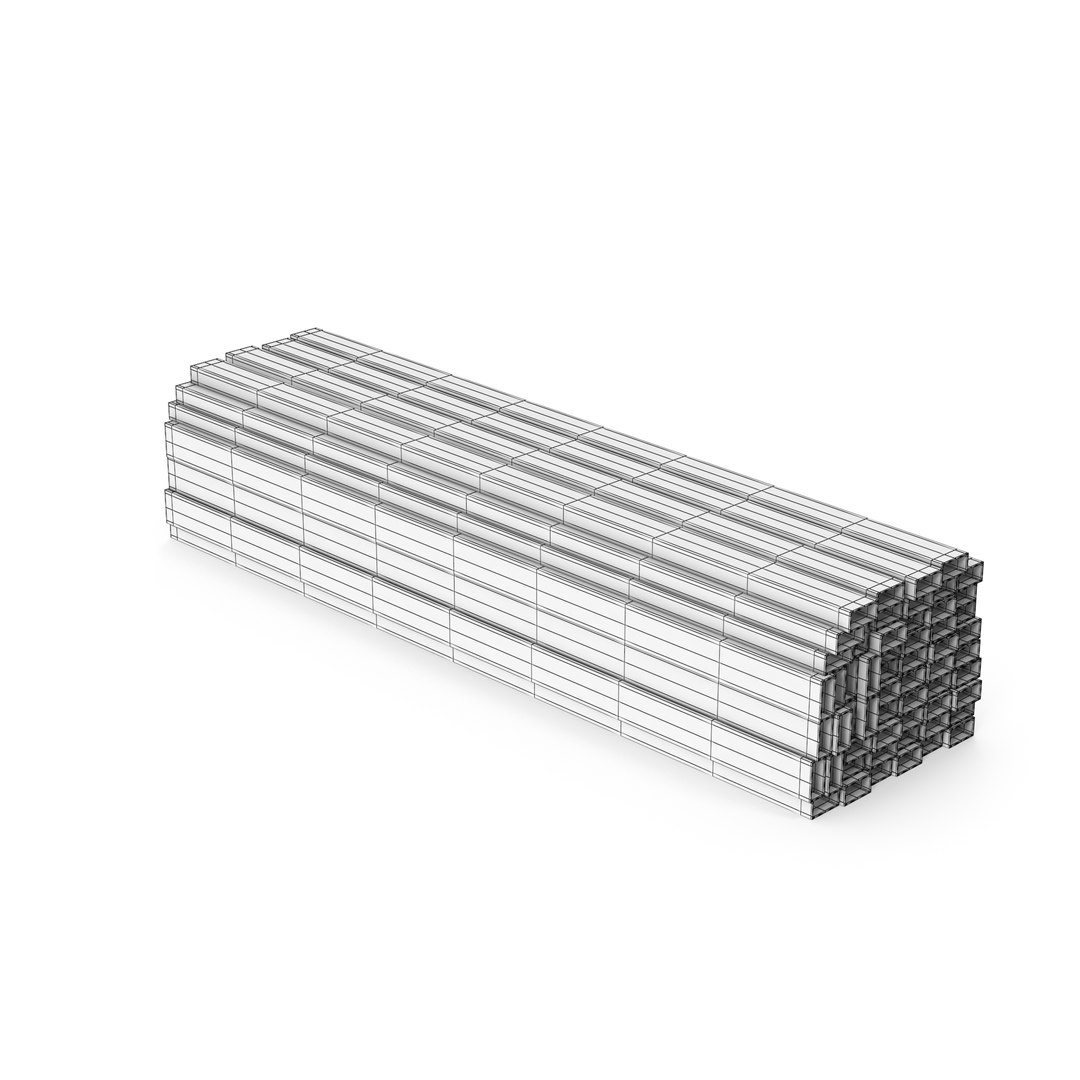 Stack Of Metal Bars 3D Model - TurboSquid 2088103