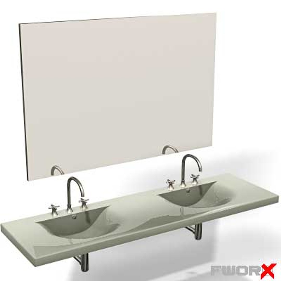 3d model sink