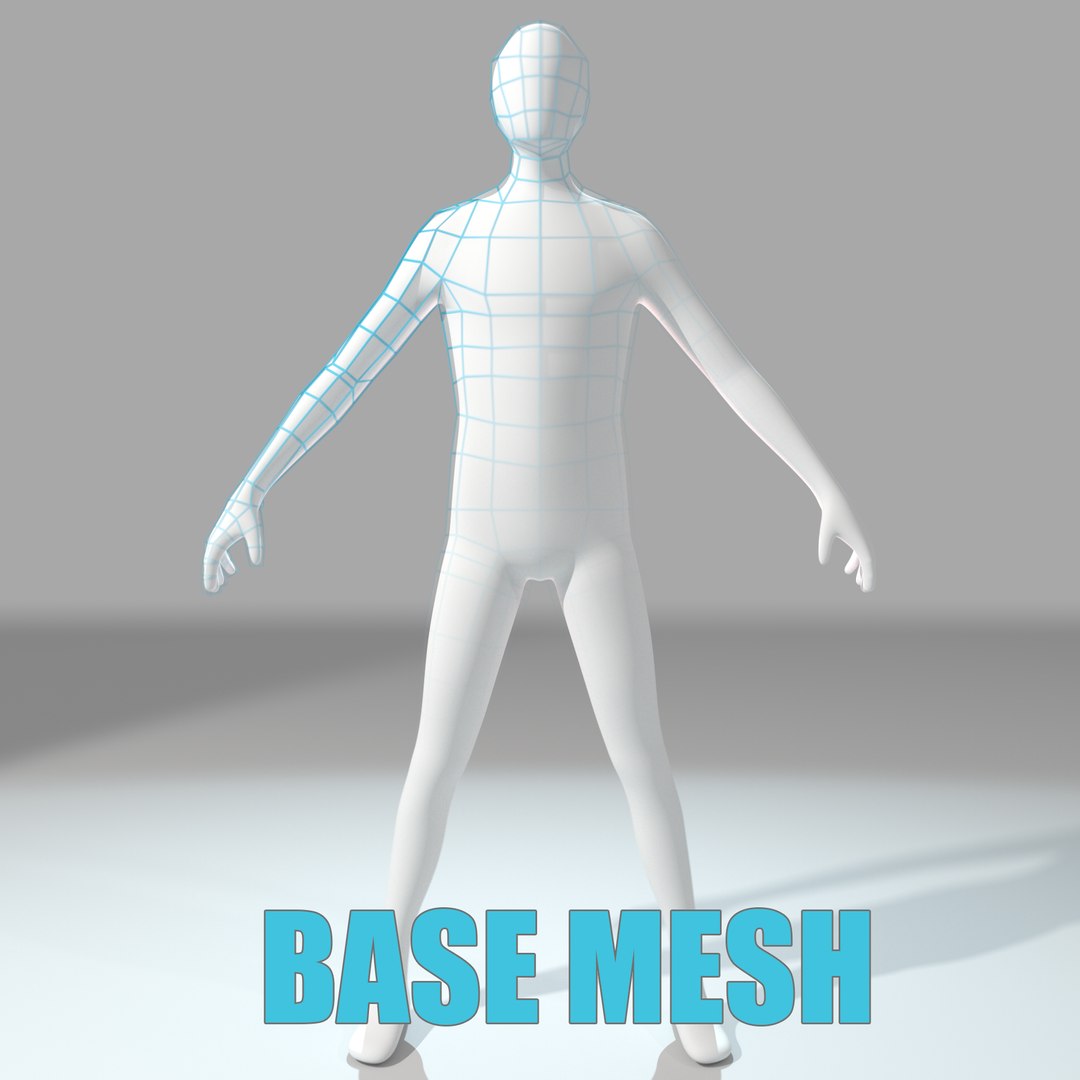 Base Mesh 3d Model