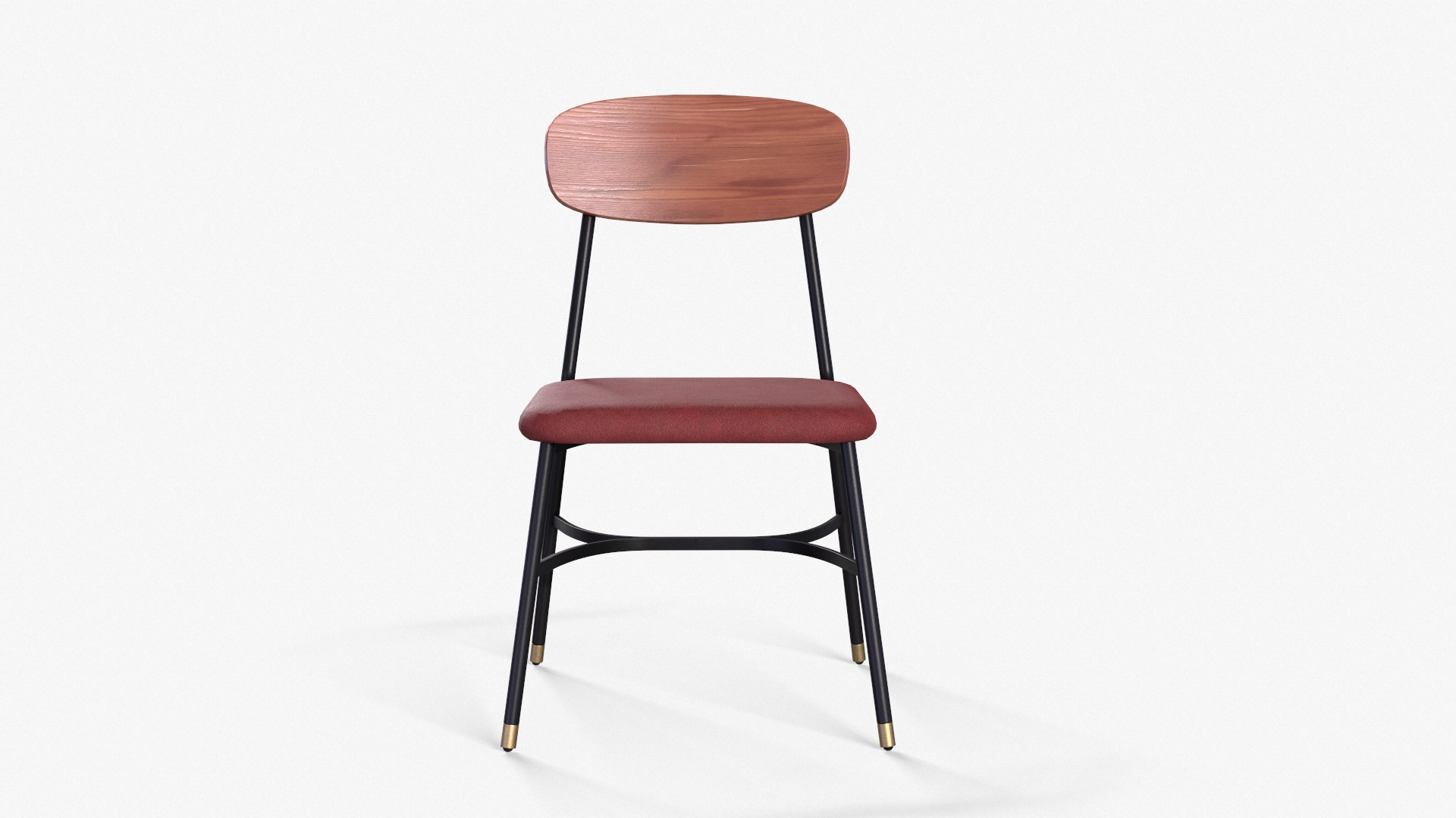 3D Ipiano Dining Chair Acacia Wood Finish Model - TurboSquid 1724167