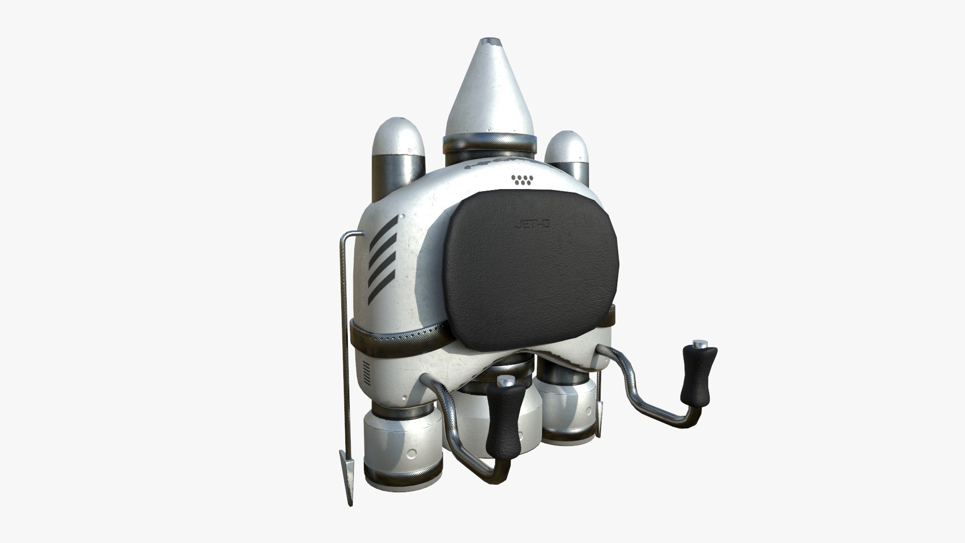 Jetpack D08 Light Steel - SciFi Character Design 3D Model - TurboSquid ...