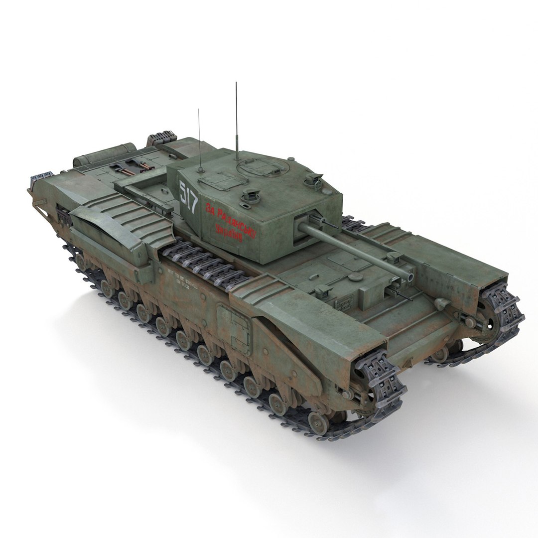 3D model churchill mk iii - - TurboSquid 1272117