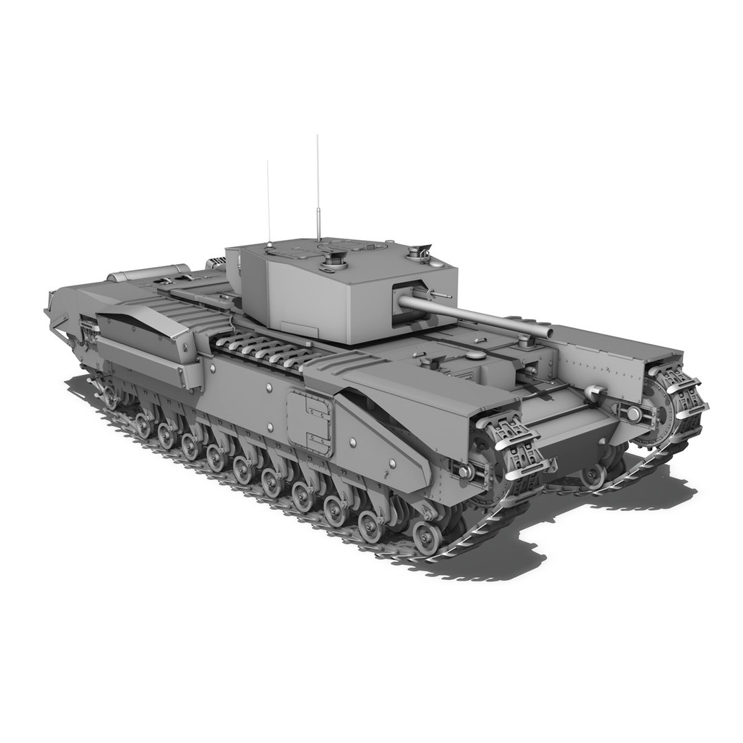 3D model churchill mk iii - - TurboSquid 1272117