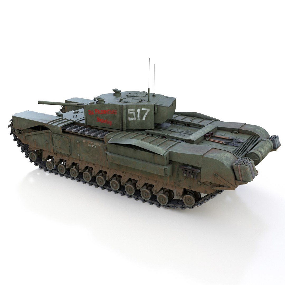 3D model churchill mk iii - - TurboSquid 1272117