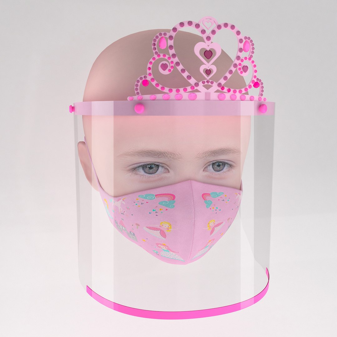 3D Medical Face Shield Crown Model - TurboSquid 1560798