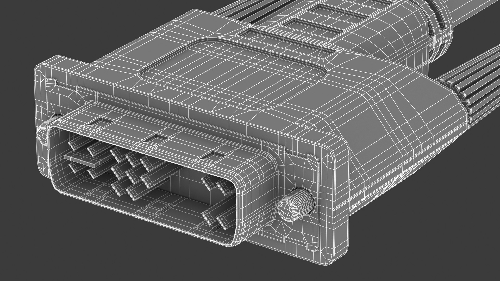 3D Connectors Visual Model - TurboSquid 1641598