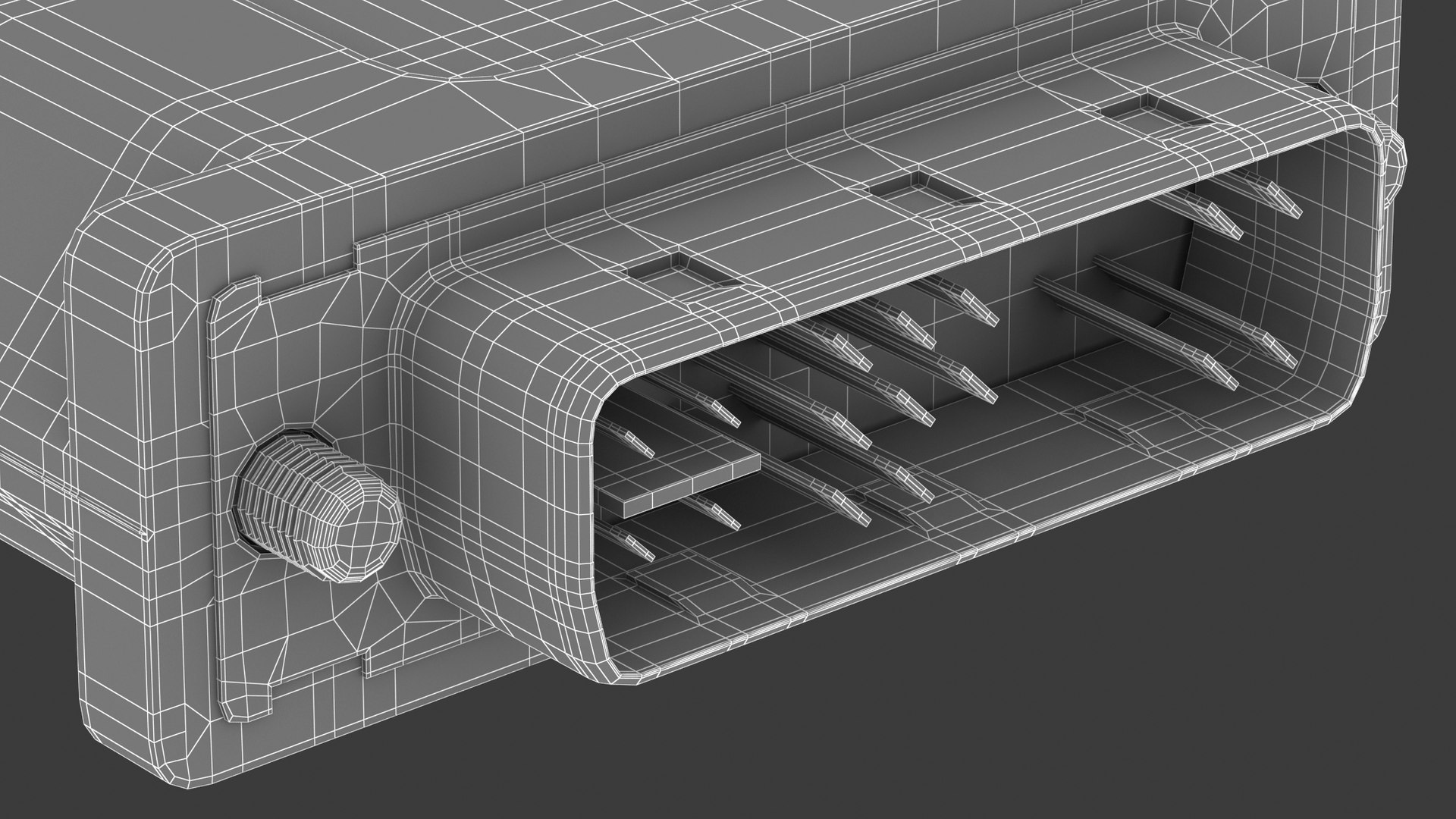 3D Connectors Visual Model - TurboSquid 1641598