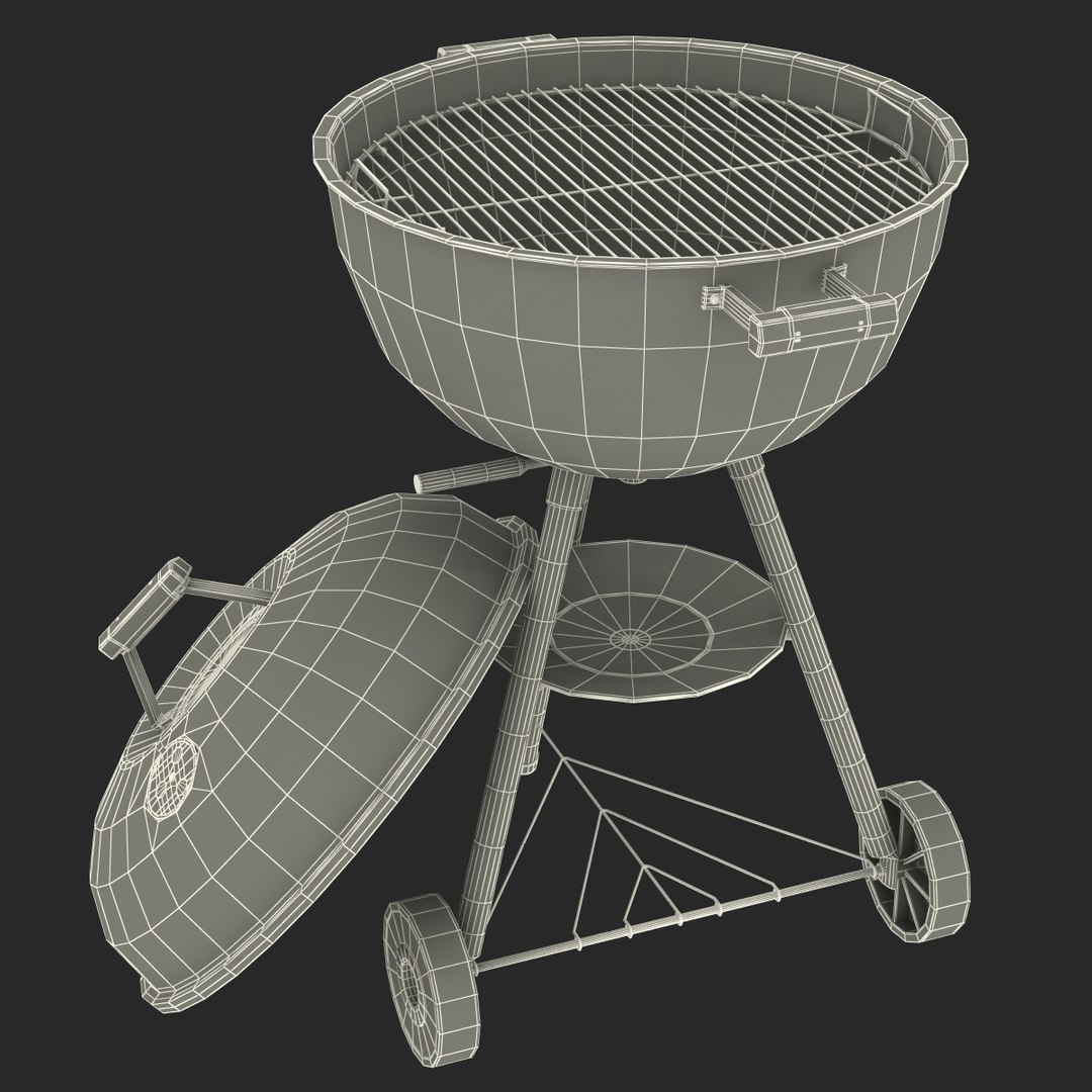 grill 3 3d model