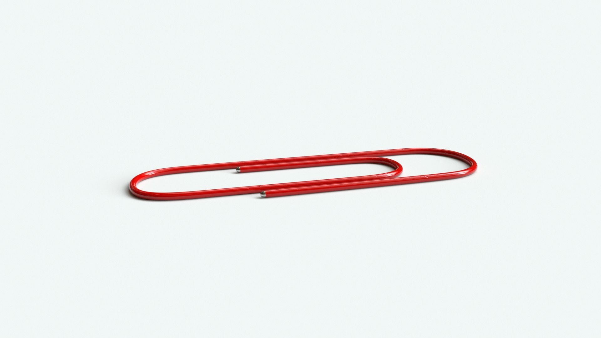 Plastic Coated Paperclip - 3D Asset 3D model - TurboSquid 1898470