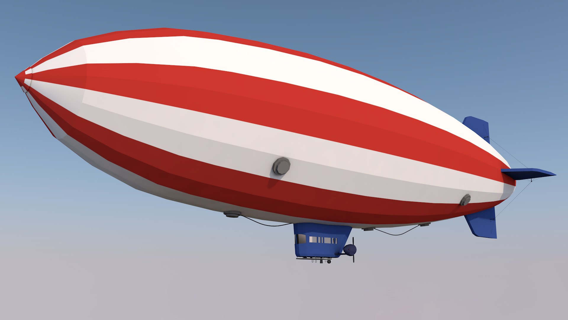 Zeppelin Airship Model - TurboSquid 2207919