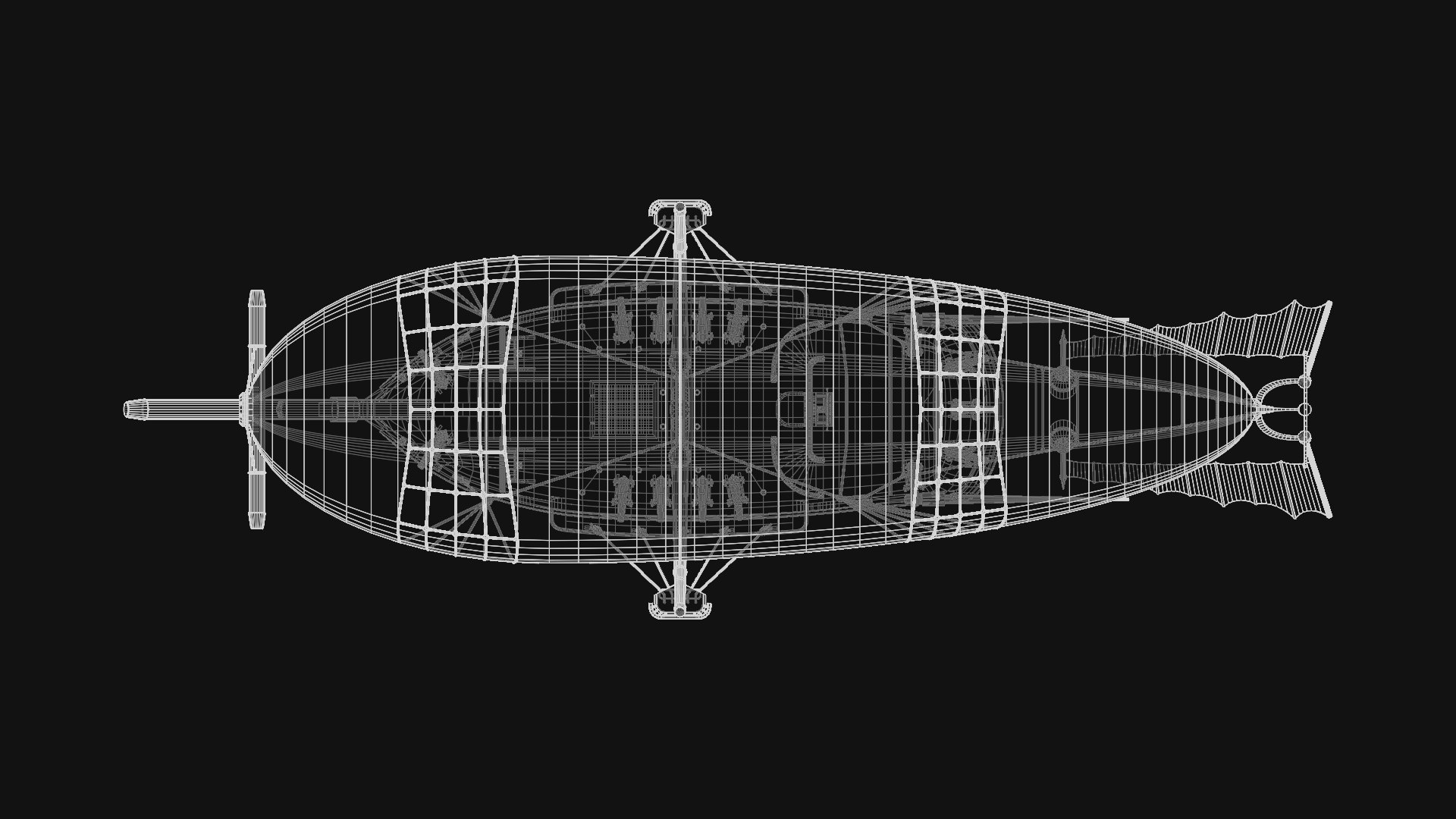 3D Air Baloon Ship - TurboSquid 2047377
